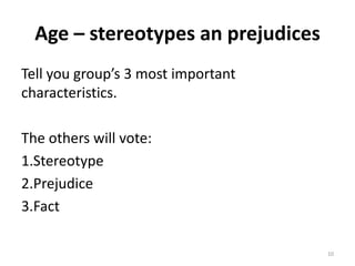 Workshop 2 ageism | PPTX