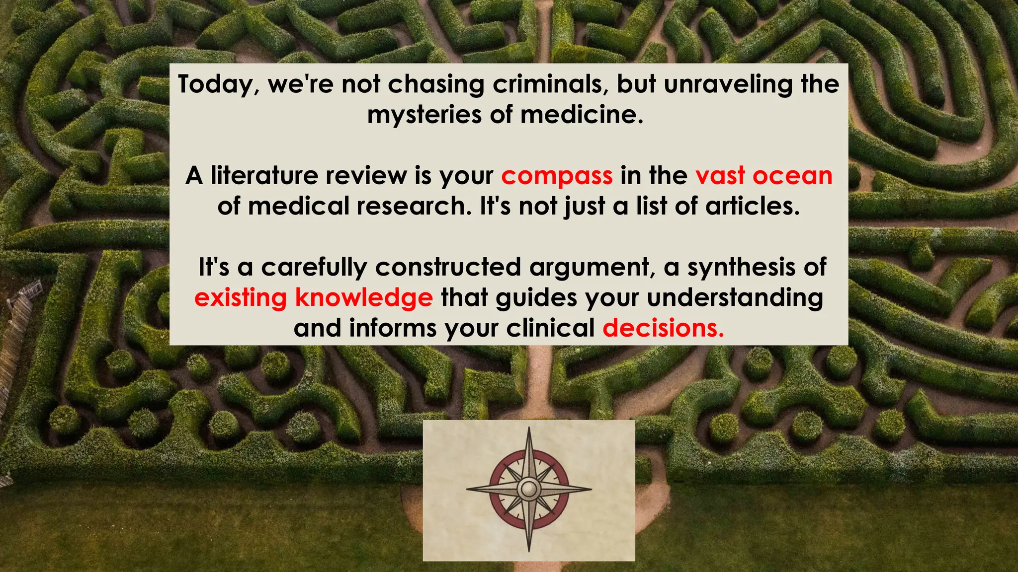 Workshop 2 literature review for research writing for first year ...