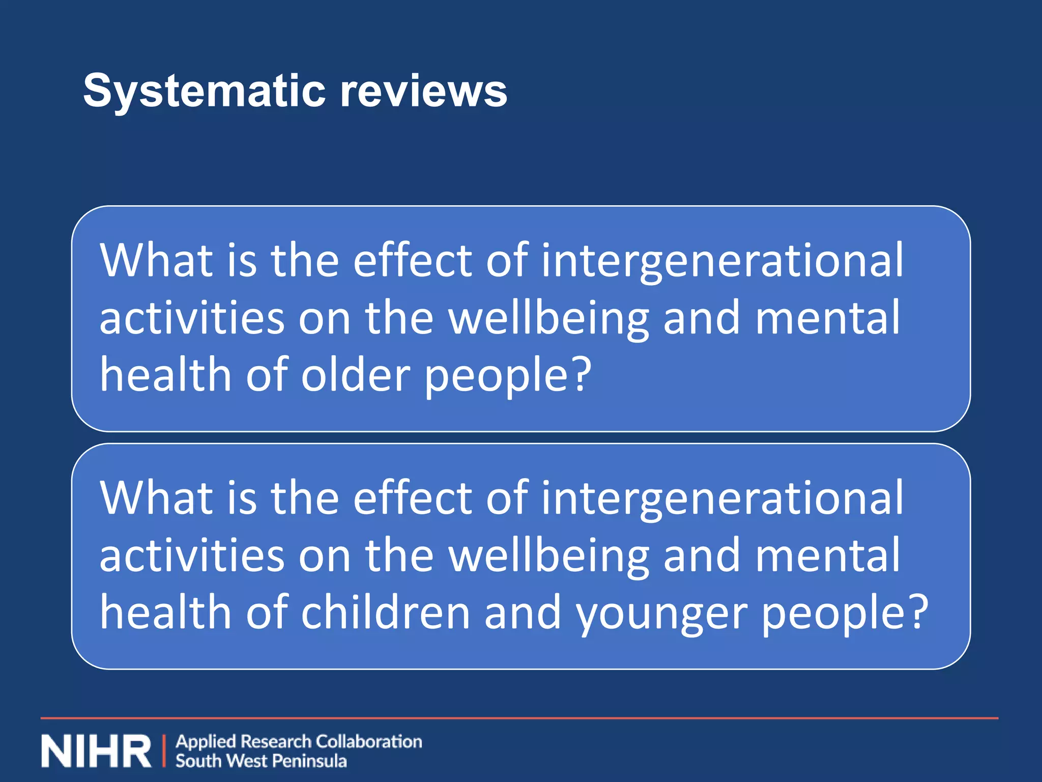 Intergenerational Interventions | PPTX