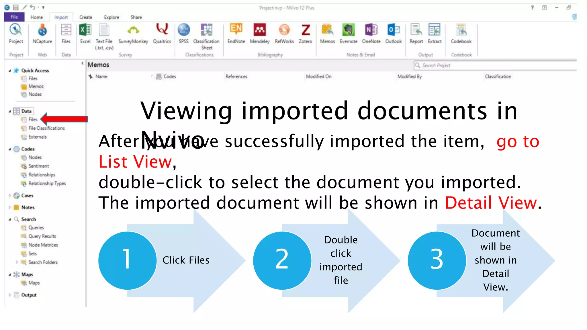 Workshop 2 using nvivo 12 for qualitative data analysis | PPTX