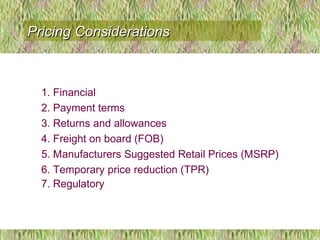 Intro to Marketing - Workshop 3 Price, Promotion & Product Life Cycle | PPT