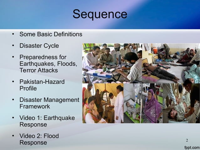 Community service regarding Disaster management | PPT
