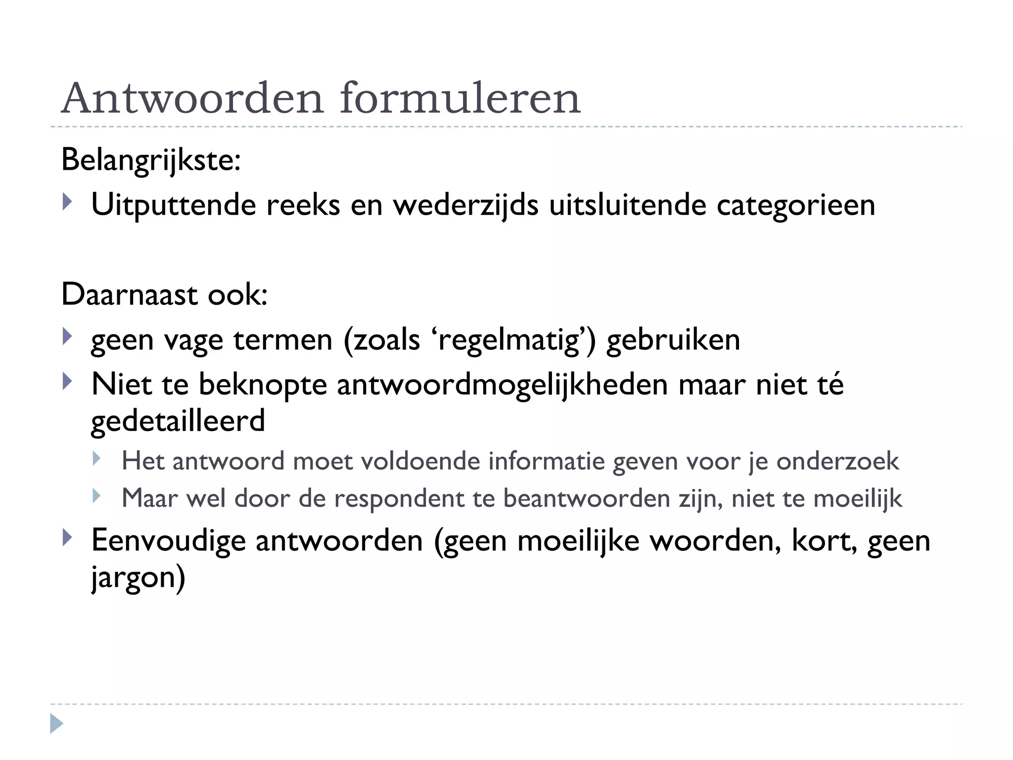 Workshop 3 ppt onderzoeksmethoden | PPT