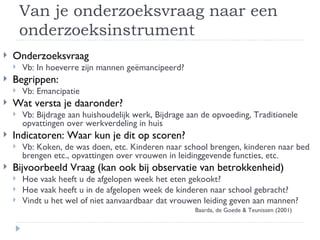 Workshop 3 ppt onderzoeksmethoden | PPT