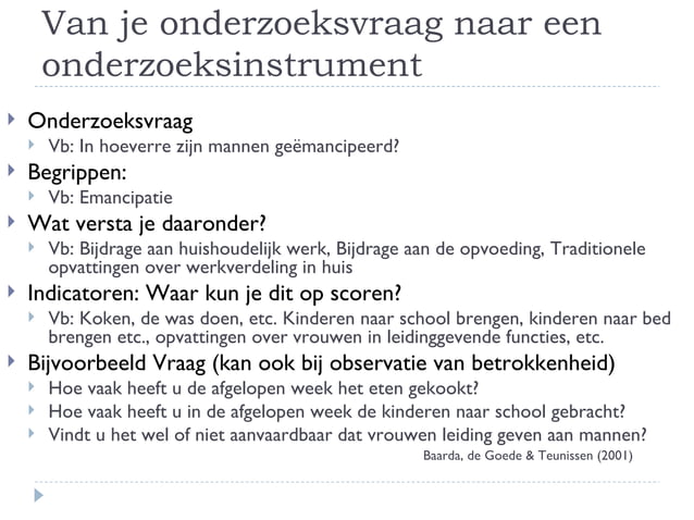Workshop 3 ppt onderzoeksmethoden | PPT