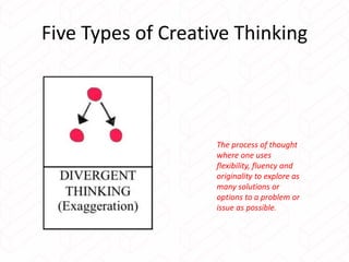 Workshop 4 - WHAT - Creative thinking | PPTX
