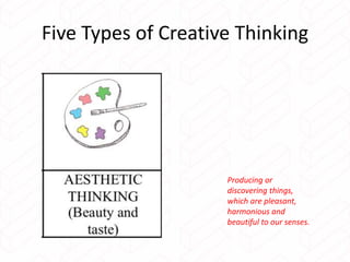 Workshop 4 - WHAT - Creative thinking | PPTX