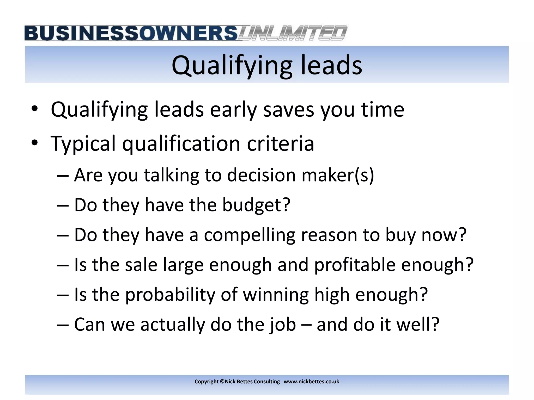 Managing your sales pipeline | PDF