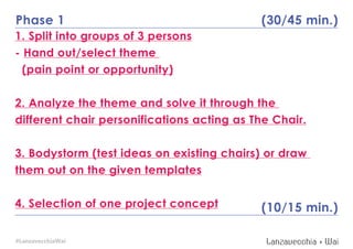 Workshop #5: Phygital - The Future of Seating by L+W | PPT