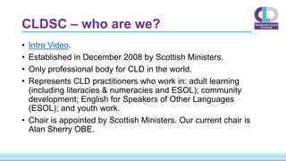 Community Learning & Development goes Intergenerational | PPT