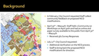 Neighborhood Conservation Overlay | PPTX