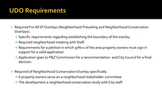 Neighborhood Conservation Overlay | PPTX