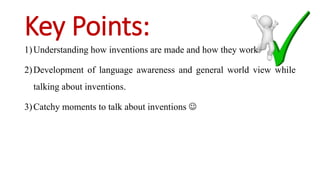 Workshop 7 Teaching about Science and Inventions | PPTX