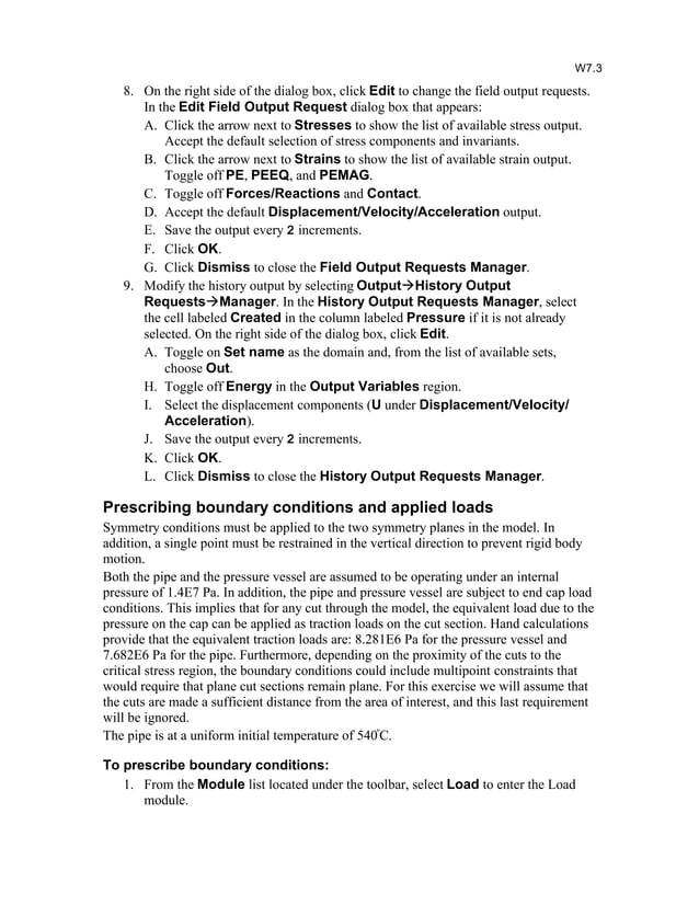 Workshop7 creep-steps | PDF | Physics | Science