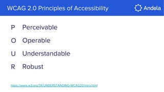Accessible Design Presentation | PDF | Web Design and HTML | Internet