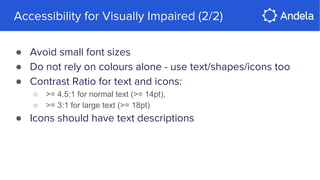 Accessible Design Presentation | PDF | Web Design and HTML | Internet