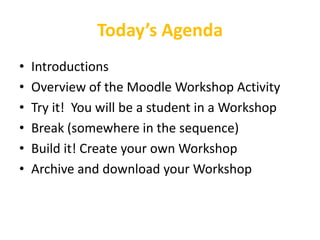 Workshop activity | PPT