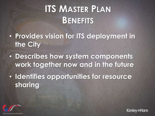 ITS Master Plan | PPT