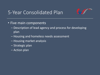 Community Development Consolidated Plan, Action Plan & Budget | PPT
