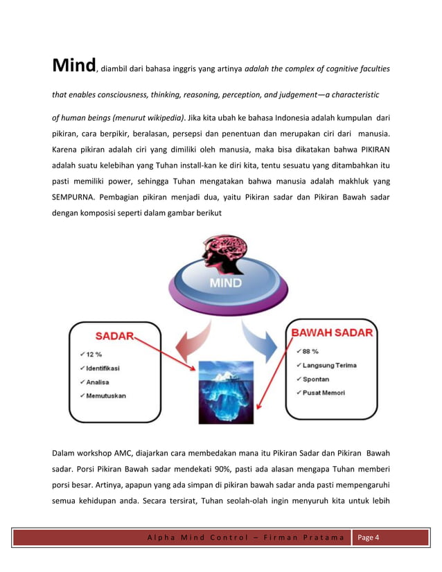 Workshop alpha mind control | PDF