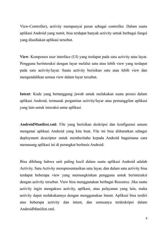 Ebook Workshop Dasar android | PDF