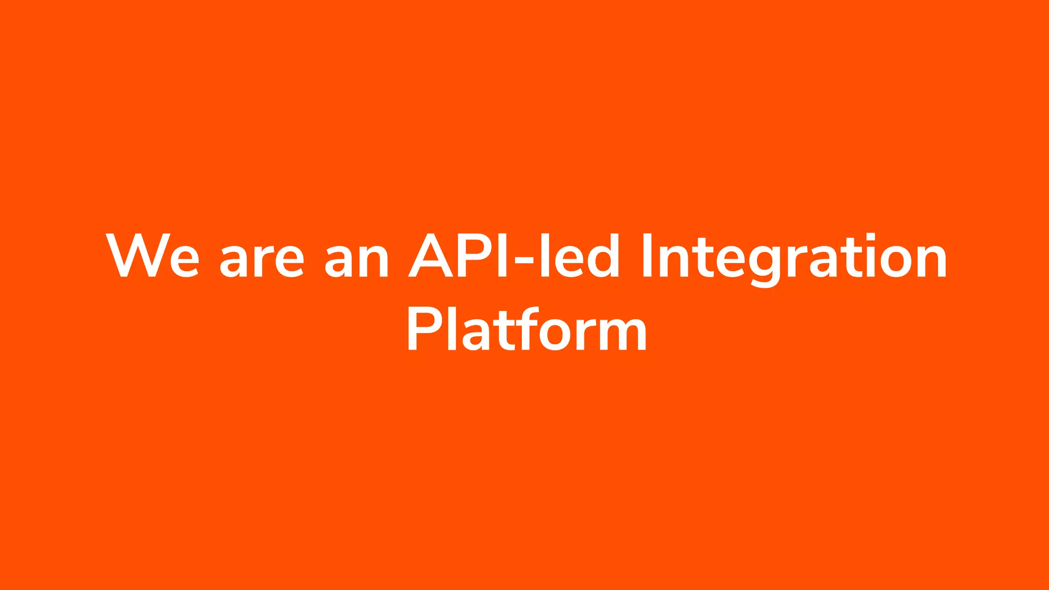 [Workshop] API-driven Integration | PPT