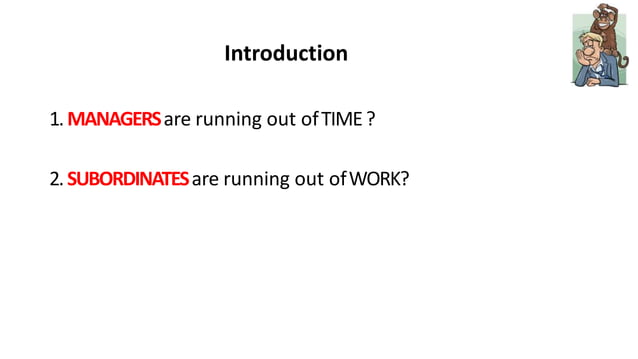 Workshop Article on management Monkey version-II.pptx | Business Administration | Business