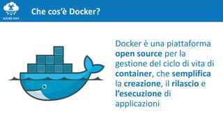Workshop ASP.NET Core e Angular in produzione con Docker e Kubernetes ...