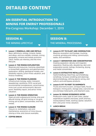 Workshop brochure2019v4 | PDF | Power and Energy Industry | Industries