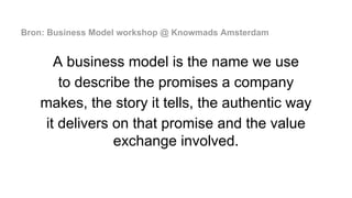 Workshop business models. | PDF