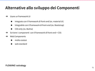 Usare i Design System - Un approccio Frameworkless per la tua Web Application | PPT