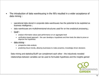 What is data mining ? | PDF | Databases | Computer Software and Applications