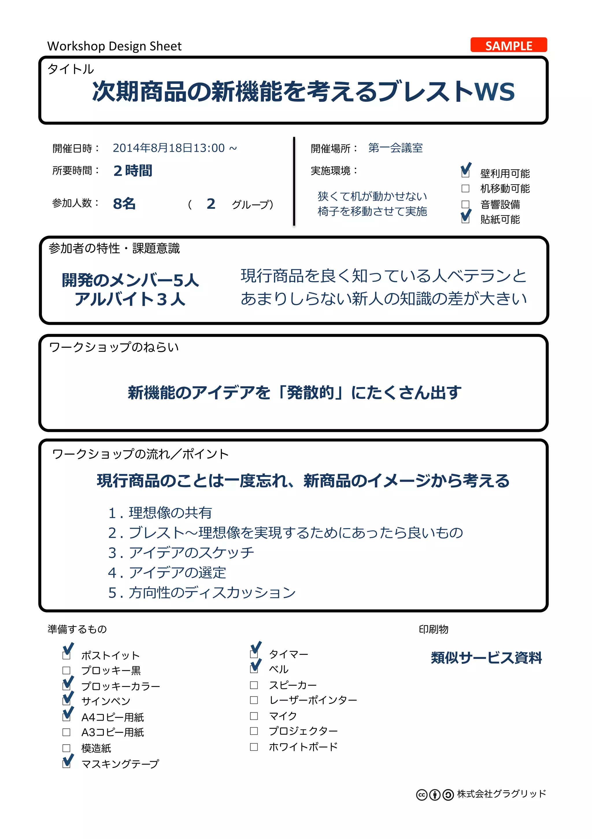 Workshop design sheet | PDF