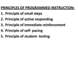 Workshop,exibition.programmed instruction | PPT | Free Download