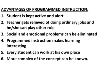 Workshop,exibition.programmed instruction | PPT | Free Download