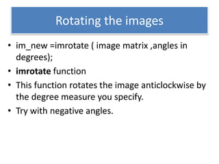 Fun with MATLAB | PPT
