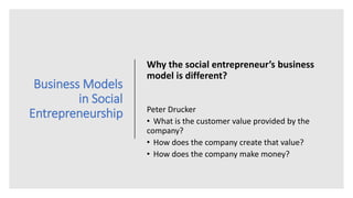 Social Entrepreneurship Workshop | PPT