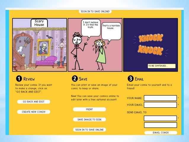 Make Belief Comix for Narrative Writing | PPT