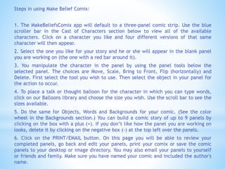 Make Belief Comix for Narrative Writing | PPTX