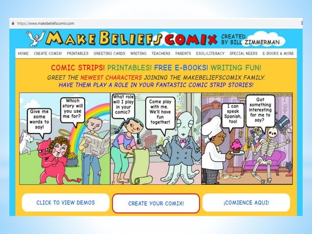 Make Belief Comix for Narrative Writing | PPT