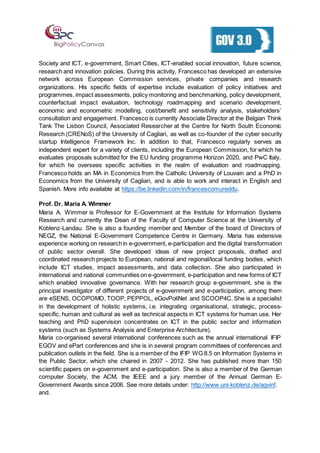 Workshop II on a Roadmap to Future Government | DOCX