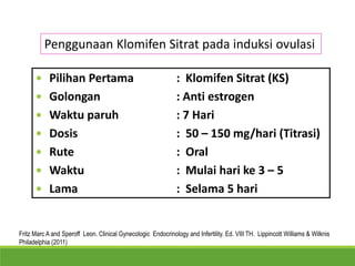 Prinsip Induksi Ovulasi | PPT