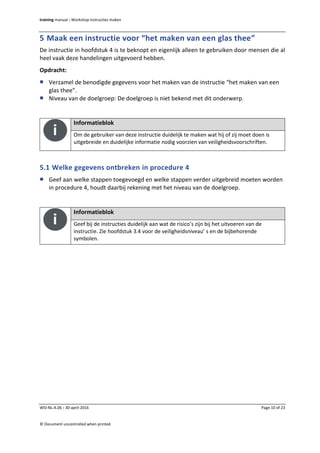 Workshop instructies maken nl-b | PDF