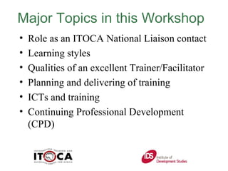 Workshop introduction and overview | PPT | Workshops and Classes ...