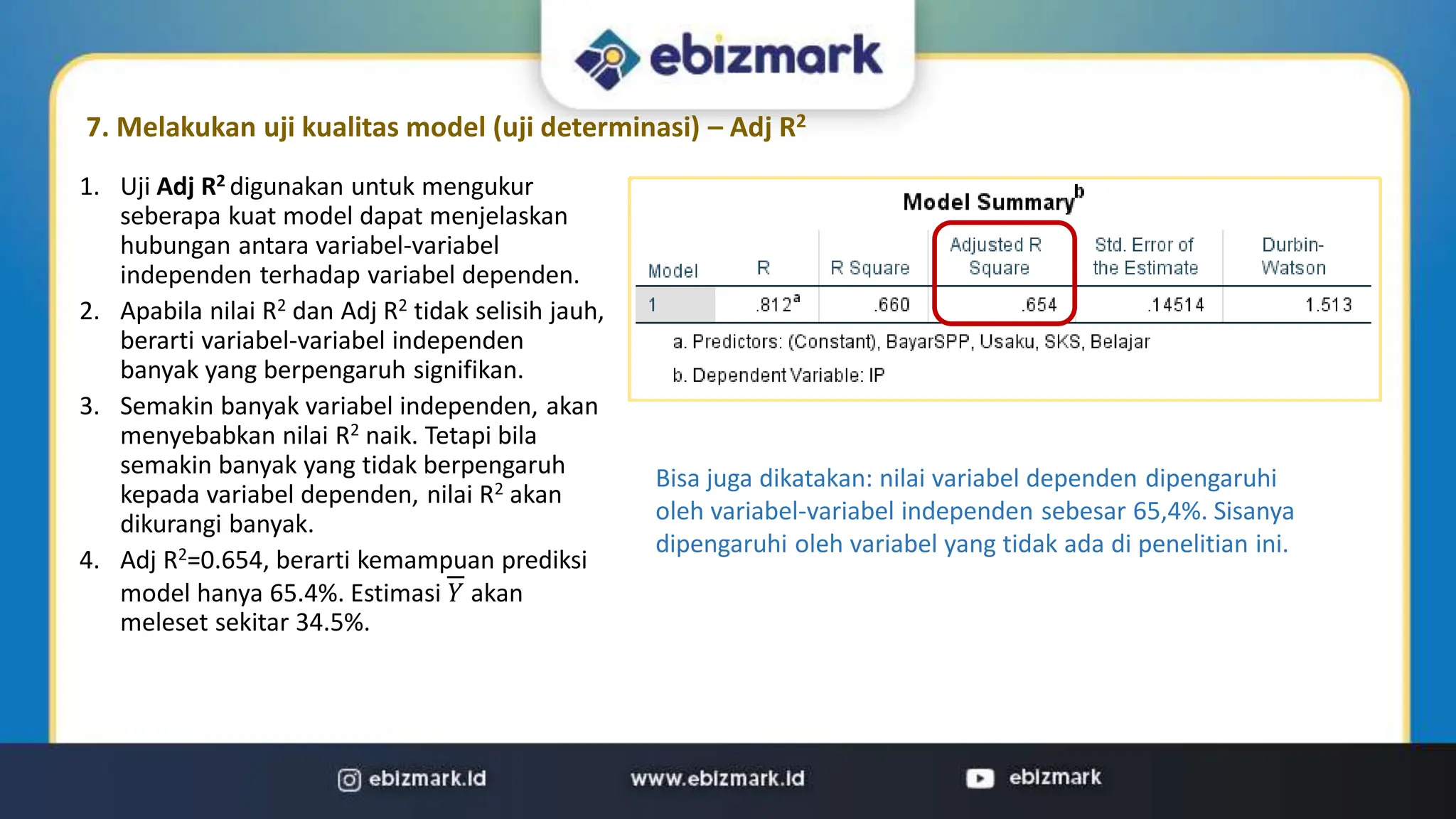 Materi Workshop 2: Riset Dengan Regresi OLS | PDF