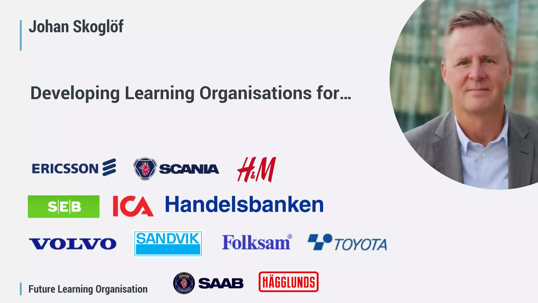 Workshop: Building the Future Learning Organization | PPT