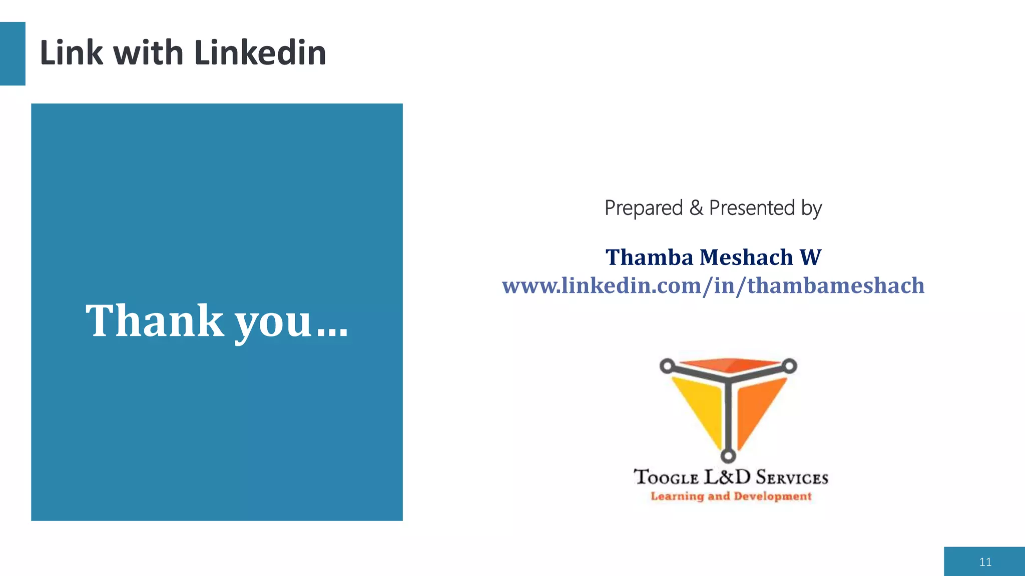 Linkedin Workshop - Learn about Linkedin | PPTX