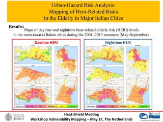 Heat Wave risk mapping in Europe for elderly people | PPT