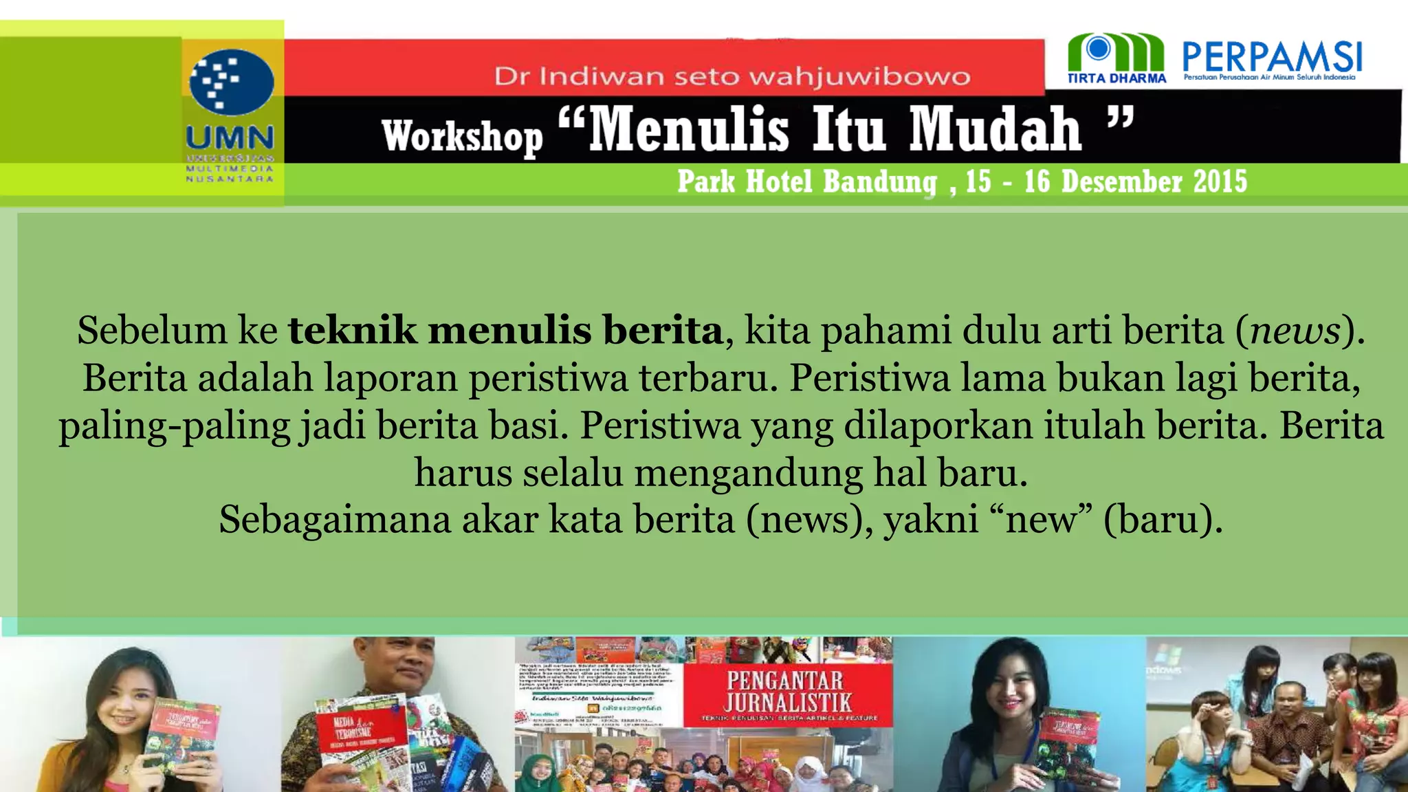 Workshop menulis itu mudah | PDF