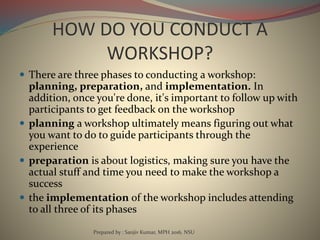 Workshop method | PPTX